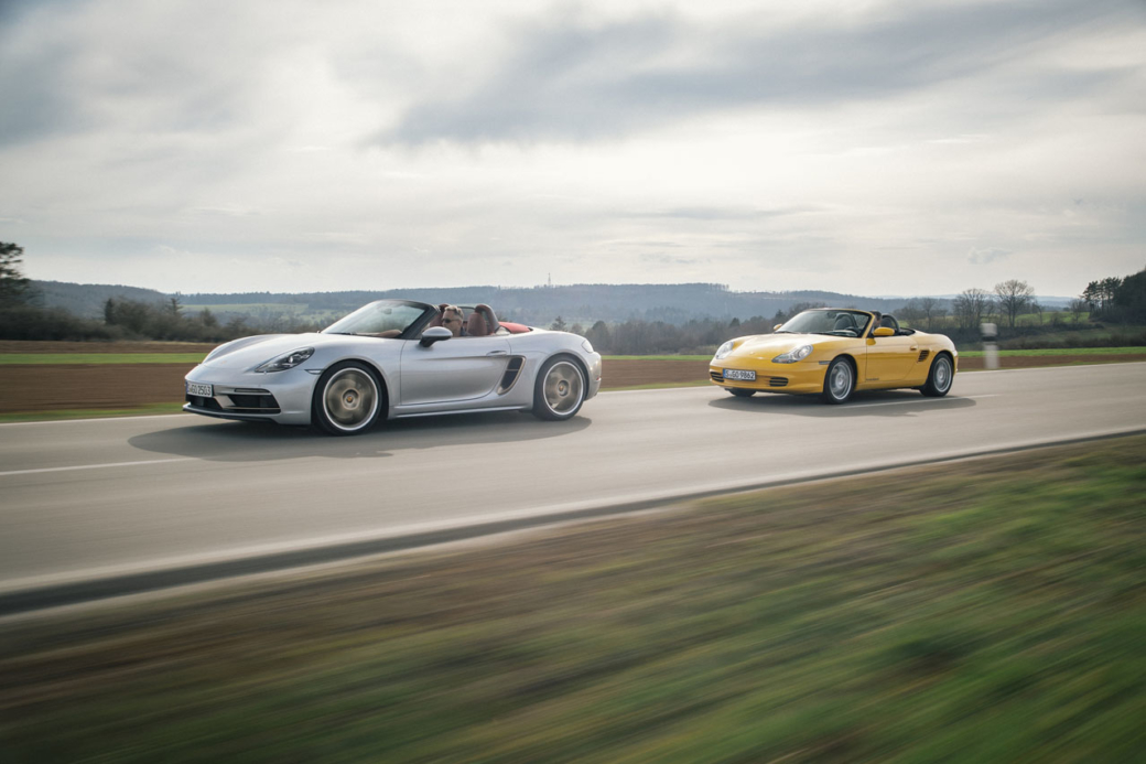 COMPARATIVA: Porsche Boxster 986 vs. Porsche Boxster 25º Aniversario ...