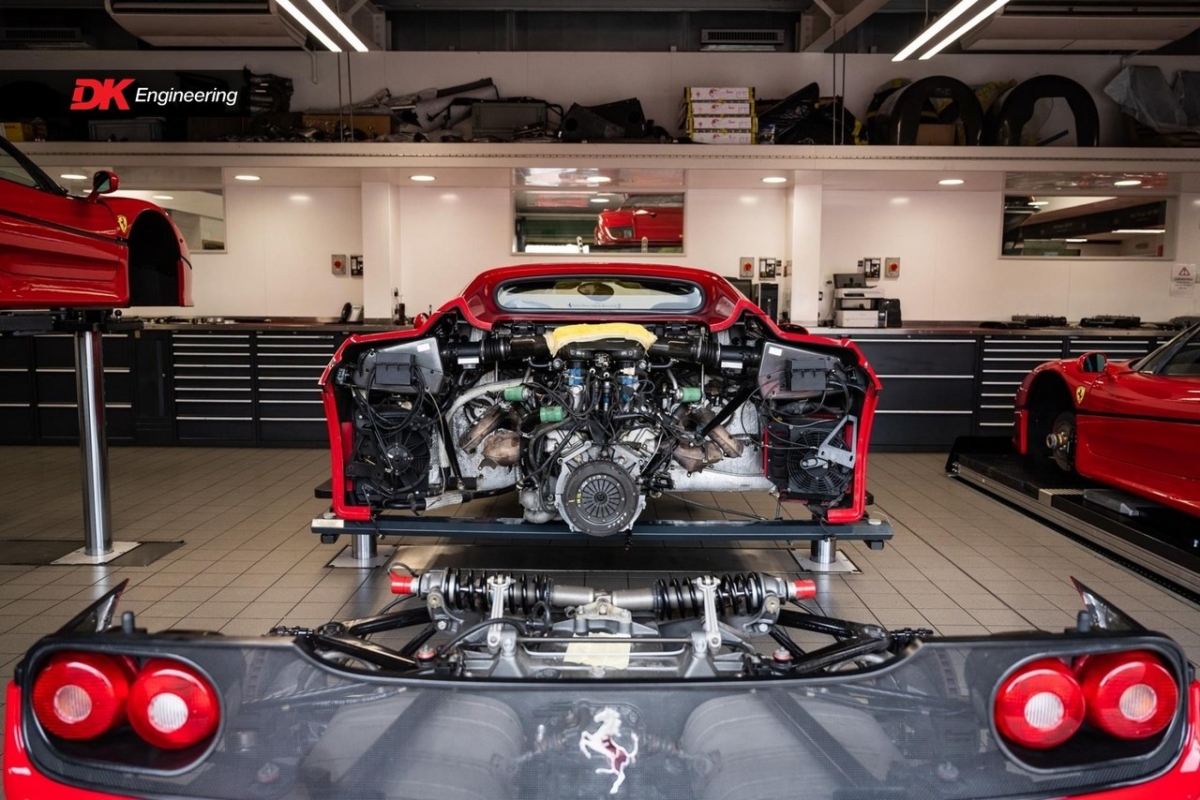 Sale a la venta un Ferrari F50 usado por Michael Schumacher ...