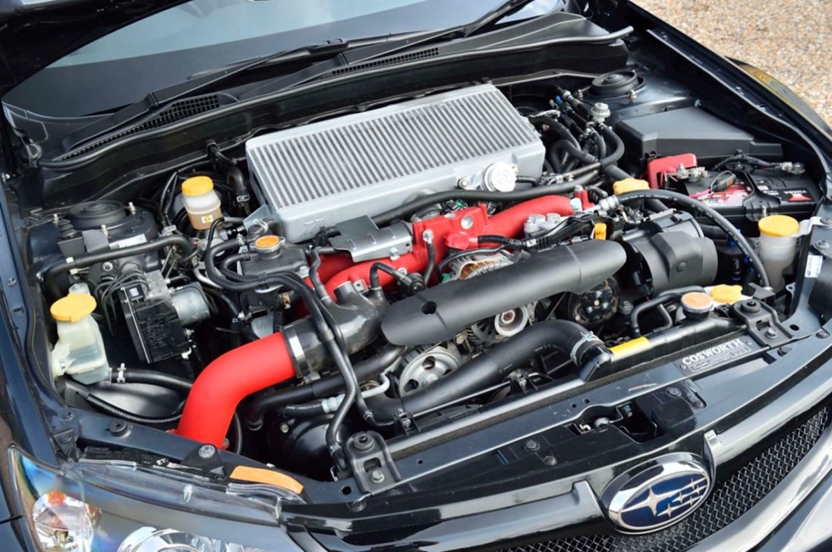 A subasta este Subaru Impreza Cosworth WRX STi CS400 de 2010