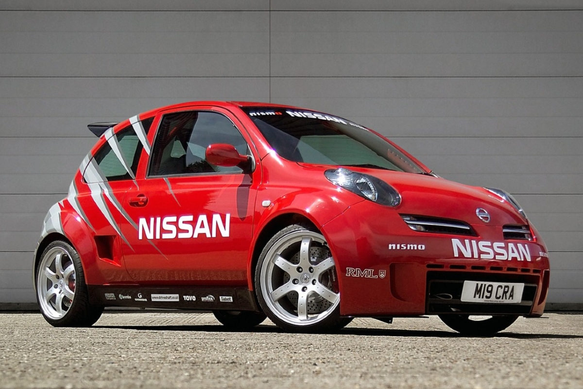 Nissan Micra 350SR: un ‘culo gordo’ a la japonesa con motor 3.5 V6 ...
