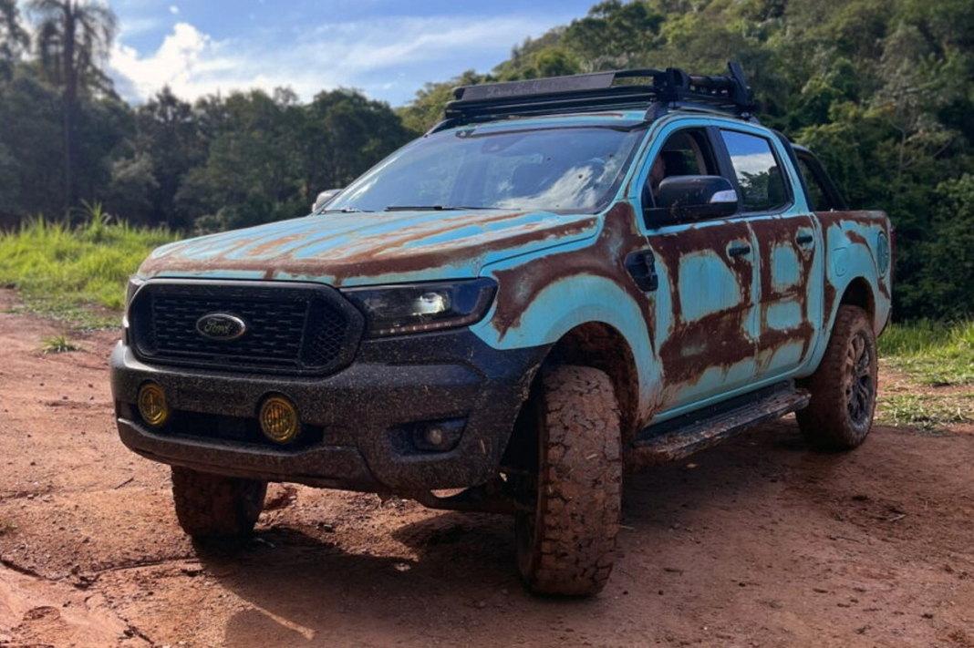 Ford Ranger Rusty Blue, un one-off con “efecto abandono” - Periodismo ...