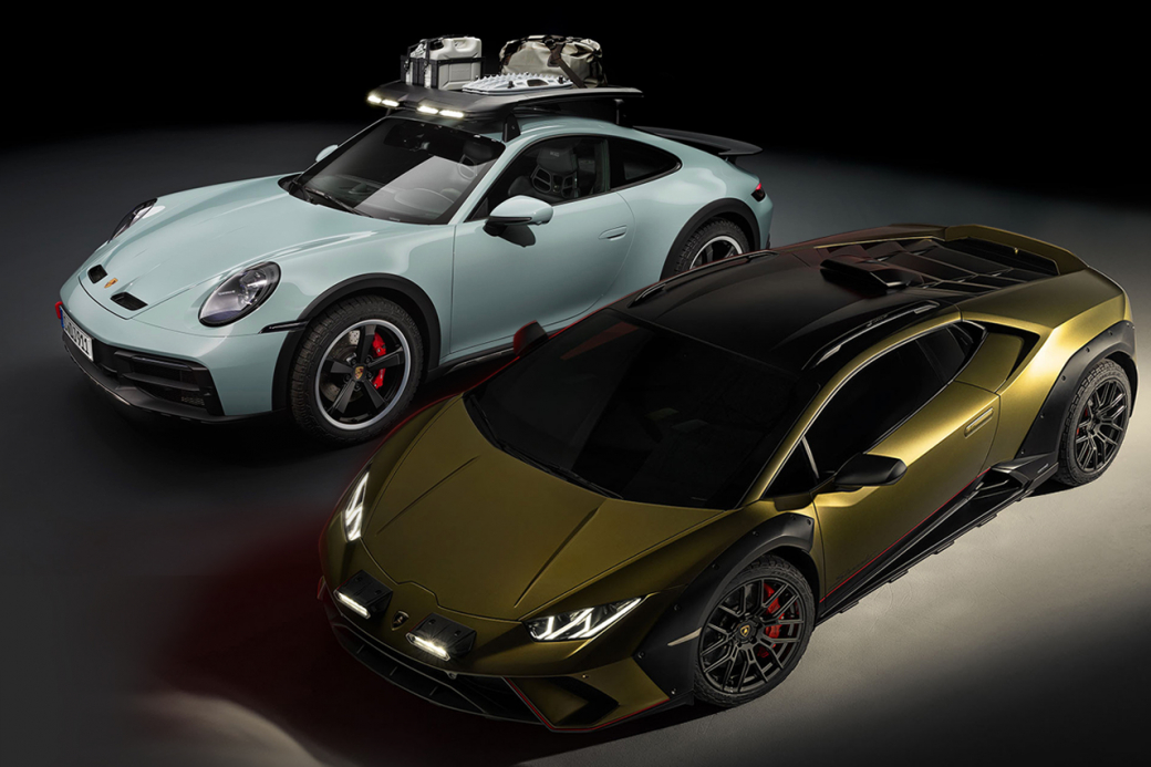 Las diferencias entre el Lamborghini Huracan Sterrato y el Porsche 911 ...