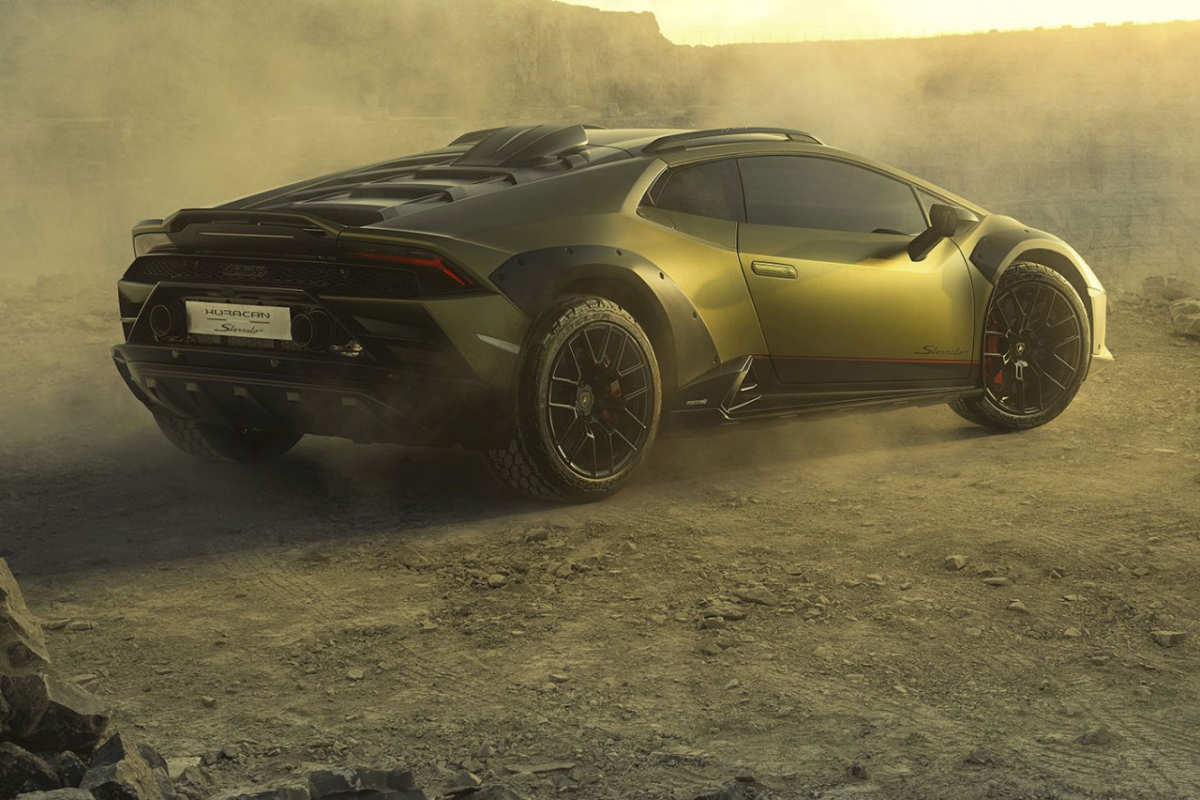 Las diferencias entre el Lamborghini Huracan Sterrato y el Porsche 911 ...