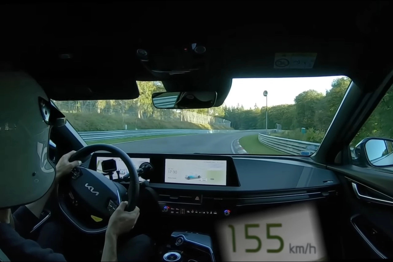 Vídeo: Así se comporta el Kia EV6 GT en Nürburgring - Periodismo del Motor