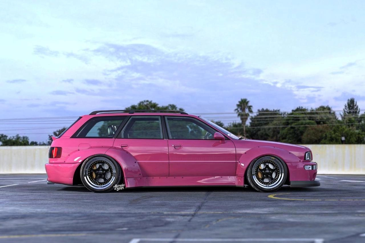 Así luciría el Audi RS 2 Avant con un kit de carrocería de RWB
