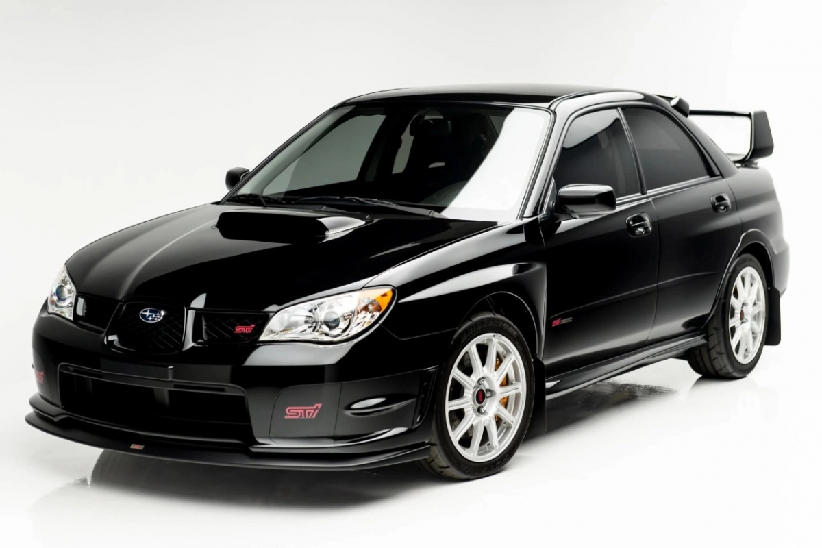 A subasta un Subaru Impreza WRX STi de 2007 con 11.200 kilómetros ...