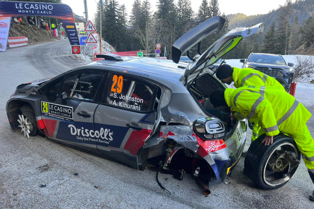 Vídeo: fortísimo accidente de Sean Johnston en el Rallye de Monte Carlo ...
