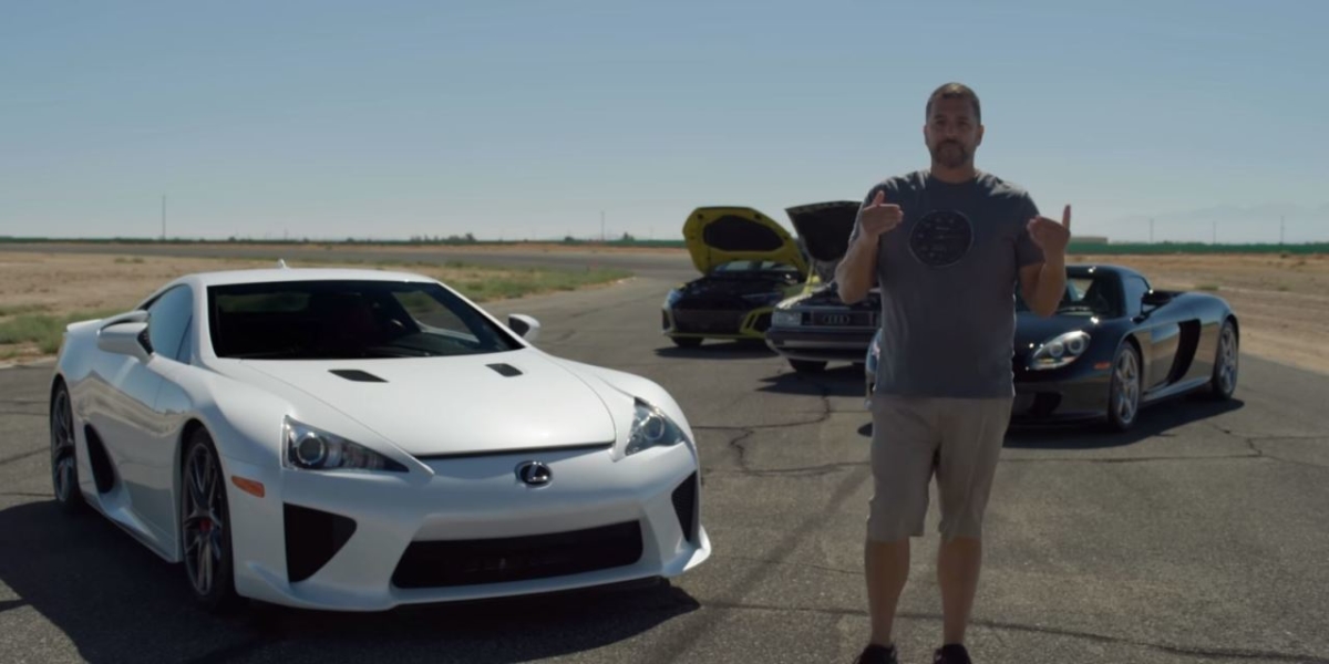 Vídeo: el Lexus LFA se enfrenta al Porsche Carrera GT en una carrera de aceleración