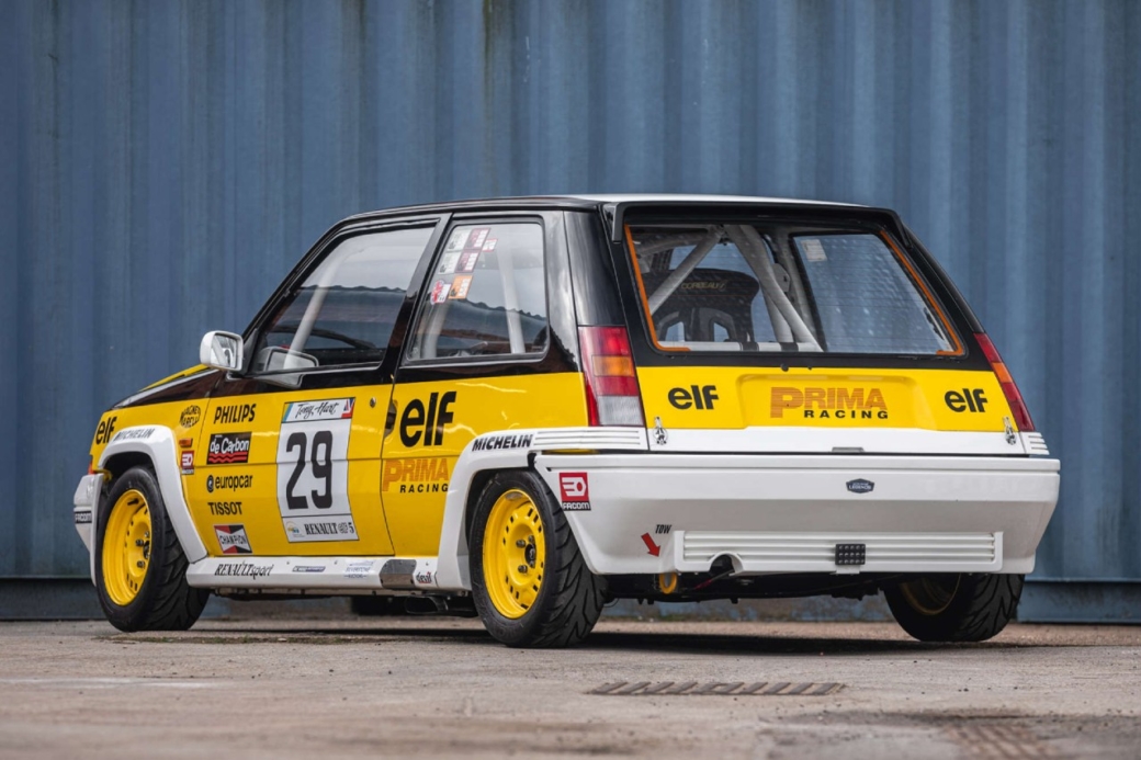 A subasta un Renault 5 GT Turbo Coupé Historic Touring Car - Periodismo ...