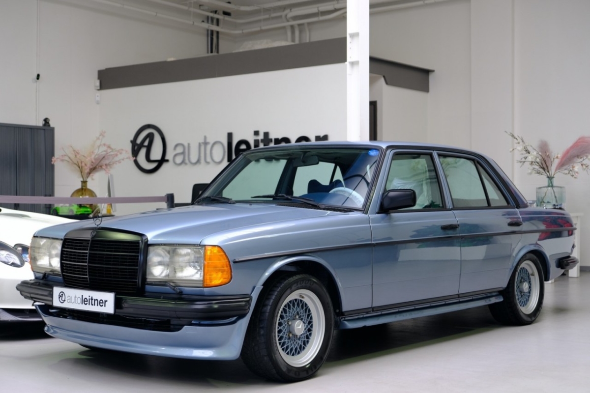 Este Mercedes 280E AMG W123, uno de los primeros AMG, está en venta
