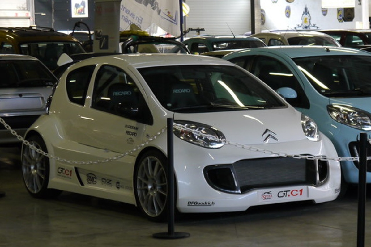 Sbarro Citroën C1 GT (2006): un cohete en edición de bolsillo ...