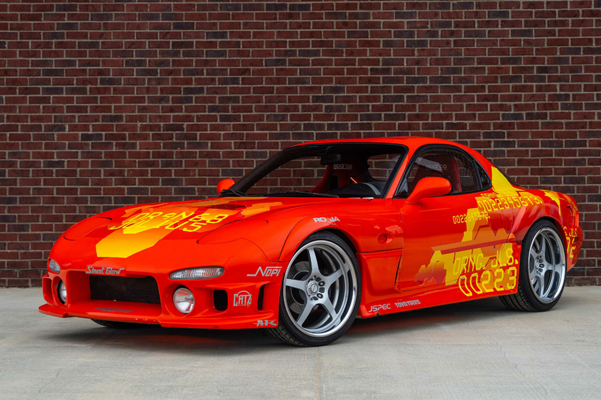 A subasta el Mazda RX-7 de Dom Toretto en ‘The Fast & The Furious’
