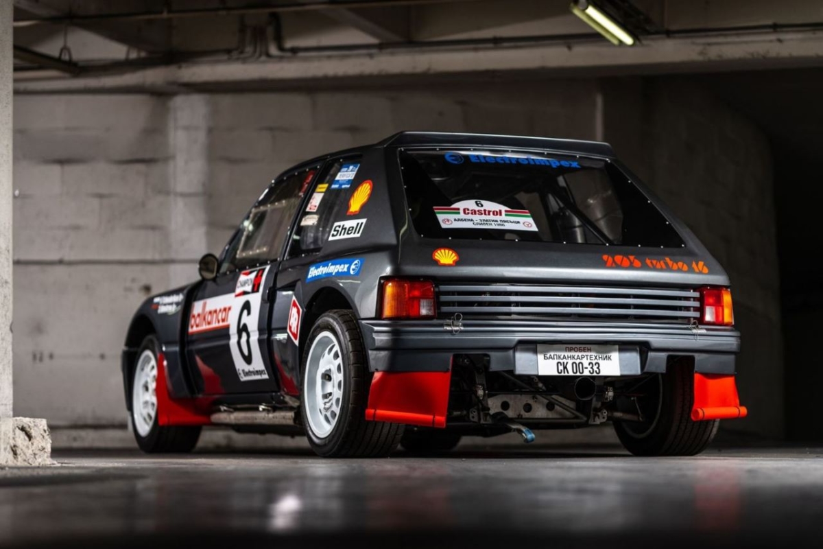 A subasta este Peugeot 205 Turbo 16 EVO 1 de 1985