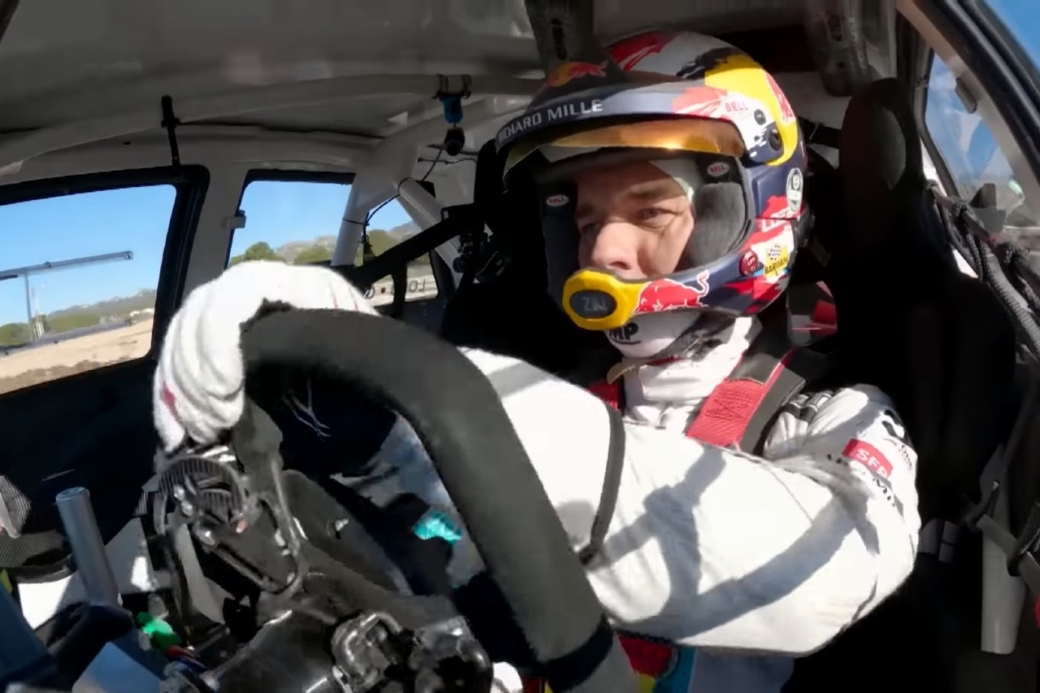 Vídeo: Sébastien Loeb, de test con el Lancia Delta Evo-e RX ...