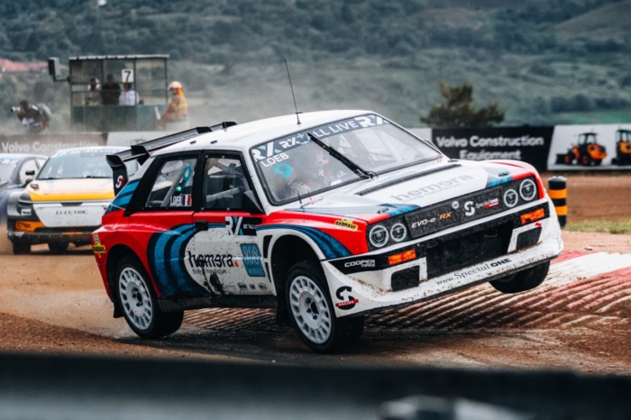 Así es el Lancia Delta Evo-e RX eléctrico de Sébastien Loeb con los ...
