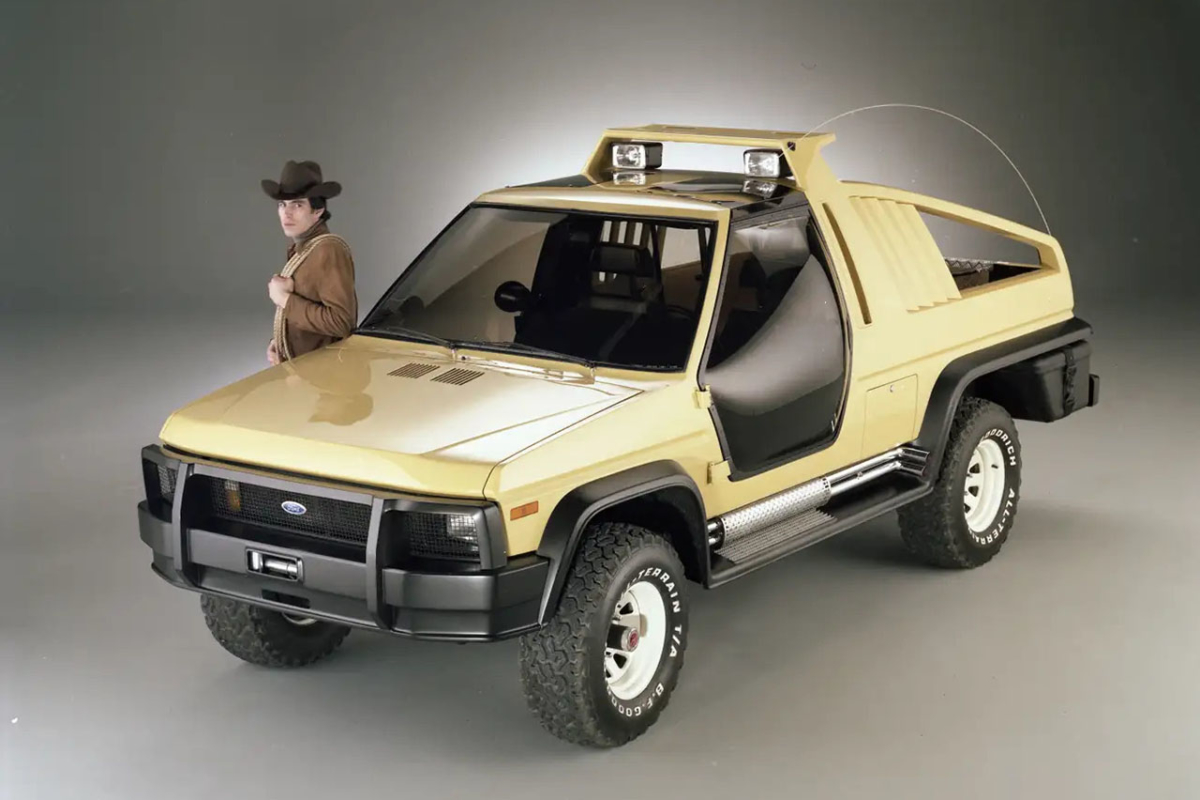 Ford Bronco Lobo, el concept de los 80 difícil de catalogar ...