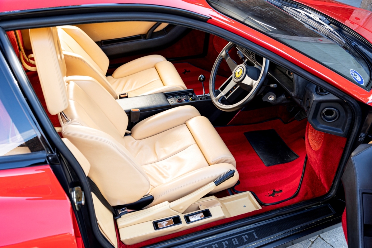 A subasta el Ferrari Testarossa de 1988 de Nigel Mansell