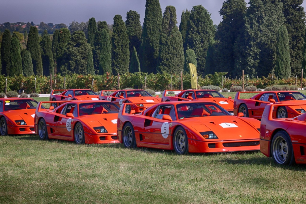 Las mejores imágenes del Ferrari F40 Legacy Tour 2023 - Periodismo del ...