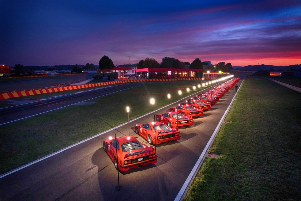 Las mejores imágenes del Ferrari F40 Legacy Tour 2023 - Periodismo del ...