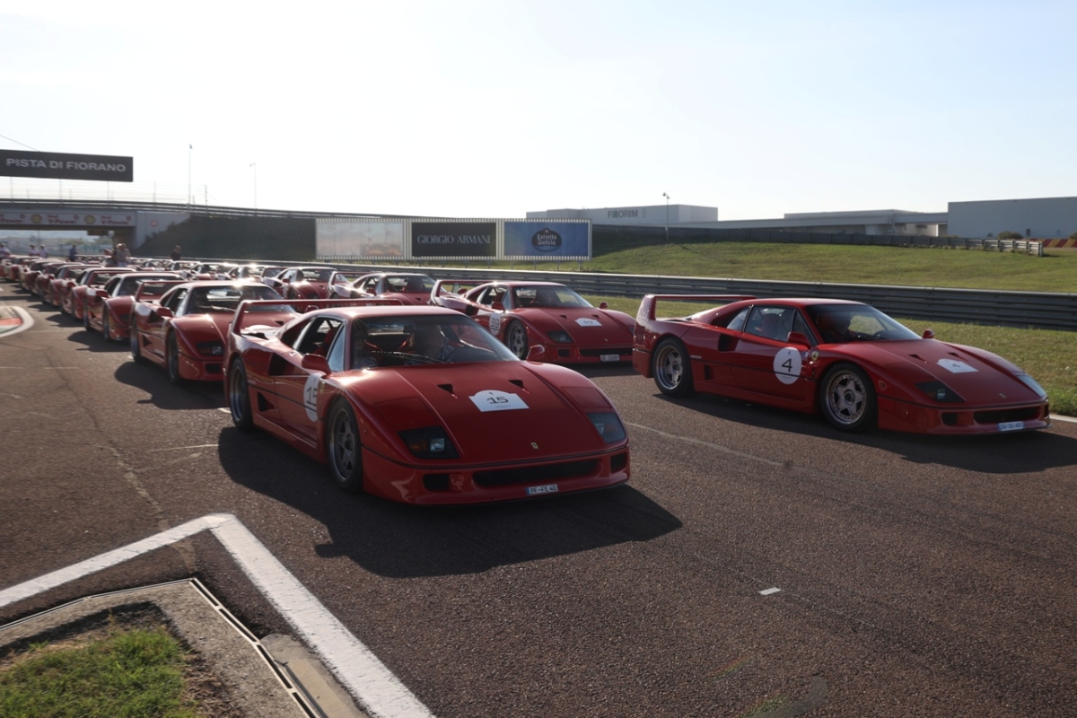 Las mejores imágenes del Ferrari F40 Legacy Tour 2023 - Periodismo del ...