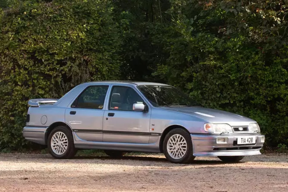 A subasta un raro Ford Sierra Sapphire Cosworth Rouse Sport 304R ...