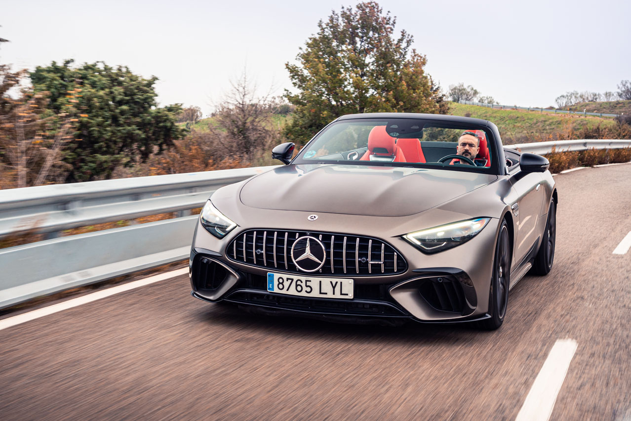 PRUEBA del Mercedes-AMG SL 63 4MATIC+ (R232), tan bello como rápido y ...