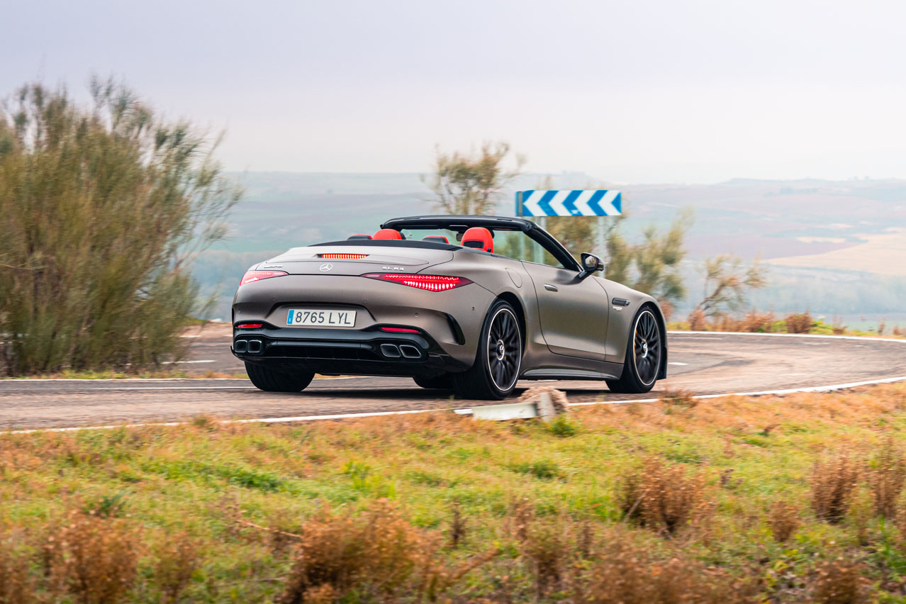 PRUEBA del Mercedes-AMG SL 63 4MATIC+ (R232), tan bello como rápido y ...