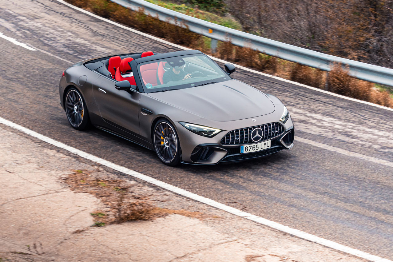 PRUEBA del Mercedes-AMG SL 63 4MATIC+ (R232), tan bello como rápido y ...