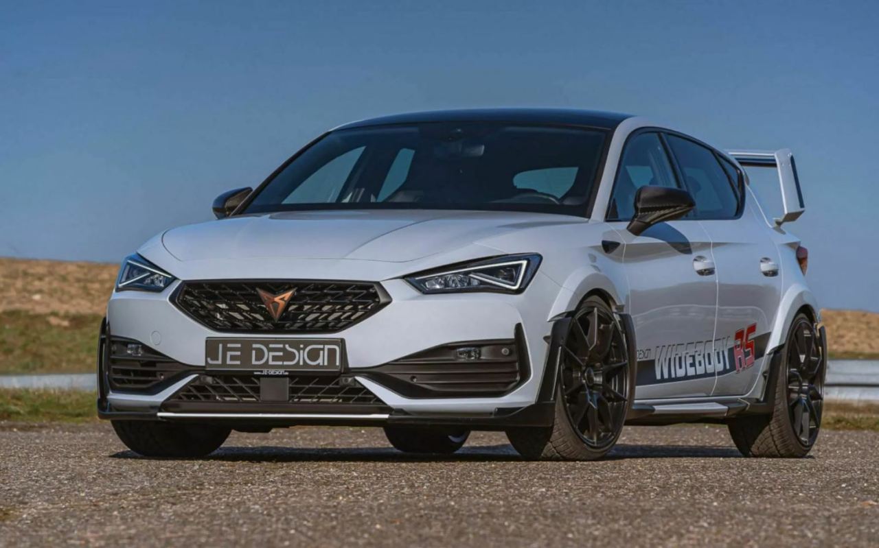 JE Design Widebody RS, el Cupra León vitaminado con alerón de carreras