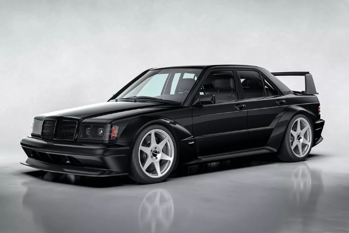 El restomod del Mercedes-Benz 190E 2.5-16 Evo II está casi listo ...