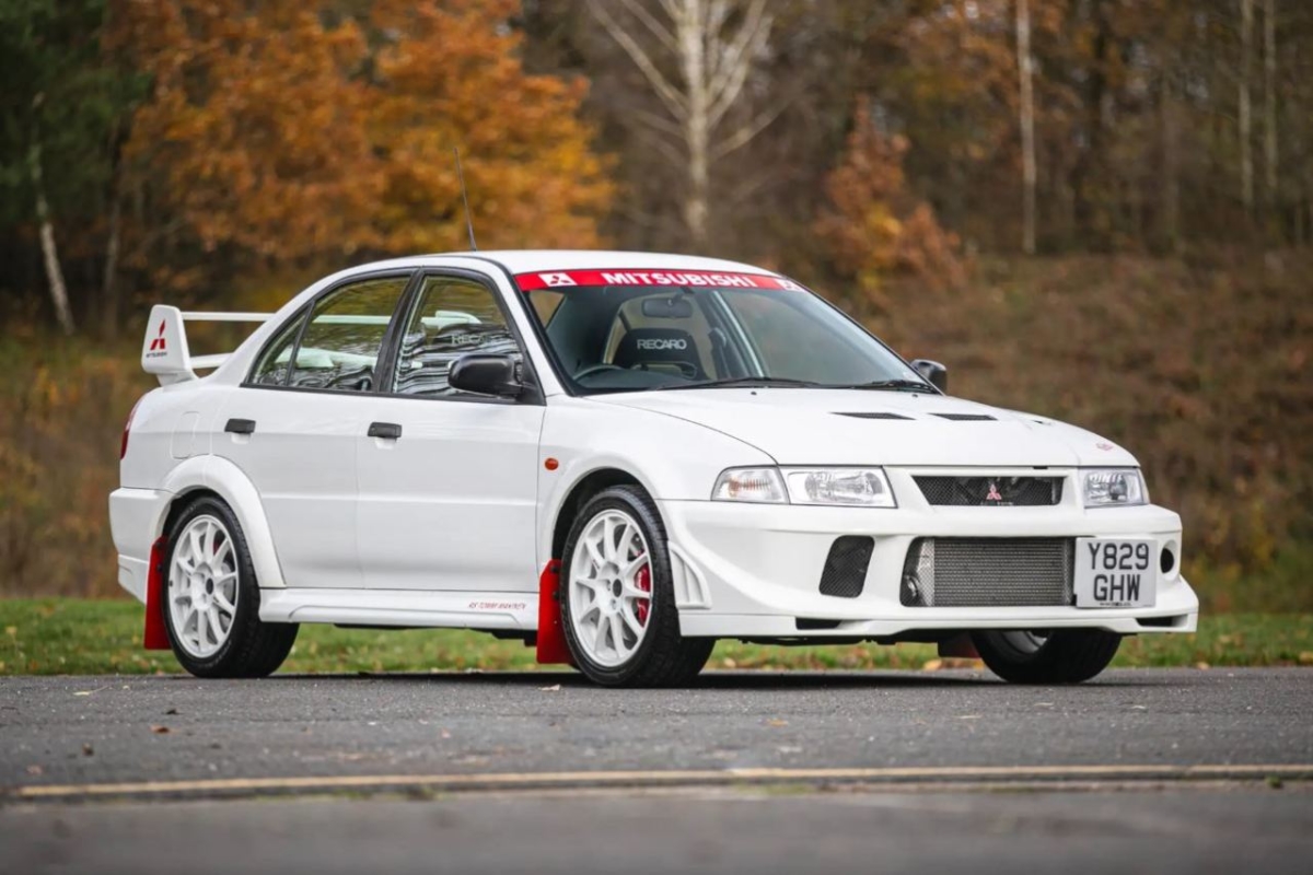 Sale a subasta uno de los 5 Mitsubishi Lancer EVO VI RS Tommi Mäkinen ...