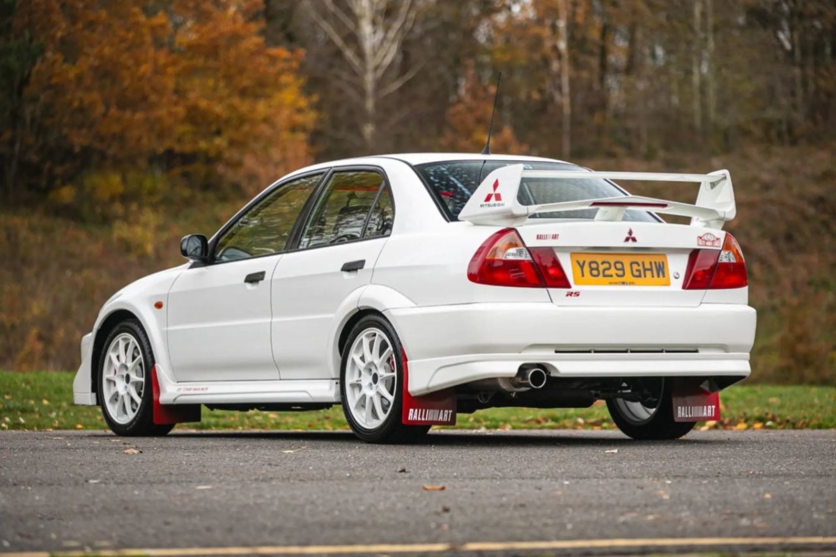 Sale a subasta uno de los 5 Mitsubishi Lancer EVO VI RS Tommi Mäkinen ...