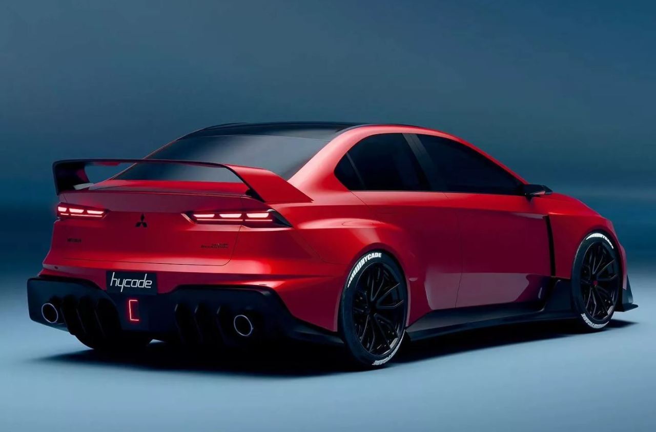 El Mitsubishi Lancer Evo XI no va llegar y este render solo nos hace ...