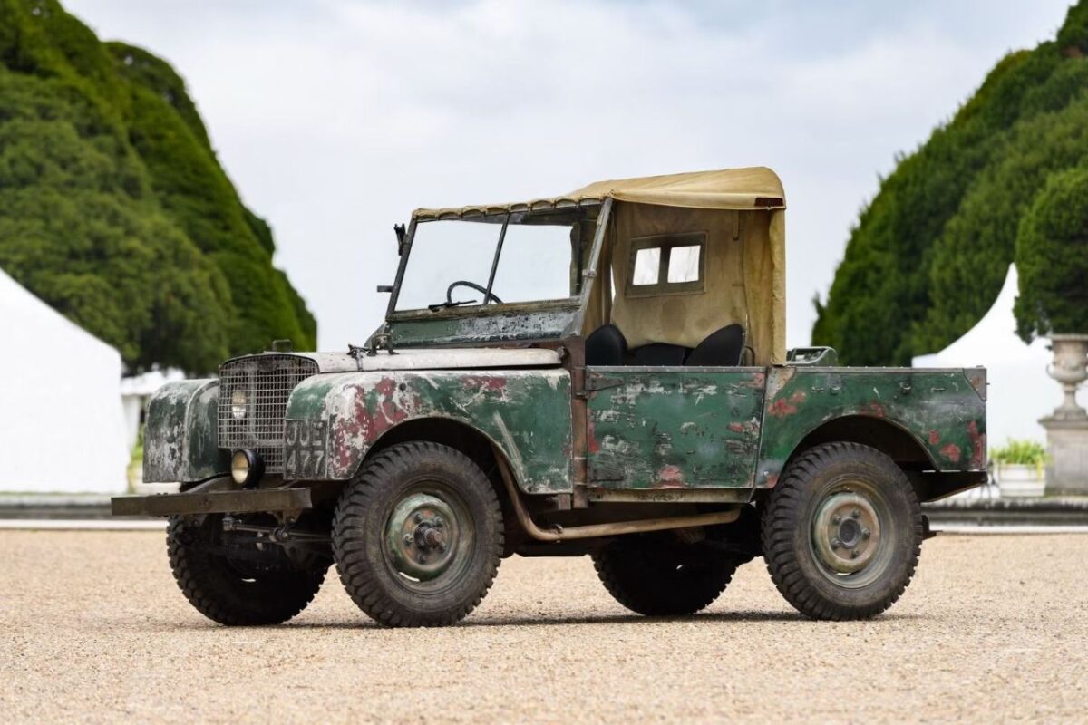 JUE 477, el vehículo más importante de la historia de Land Rover ...