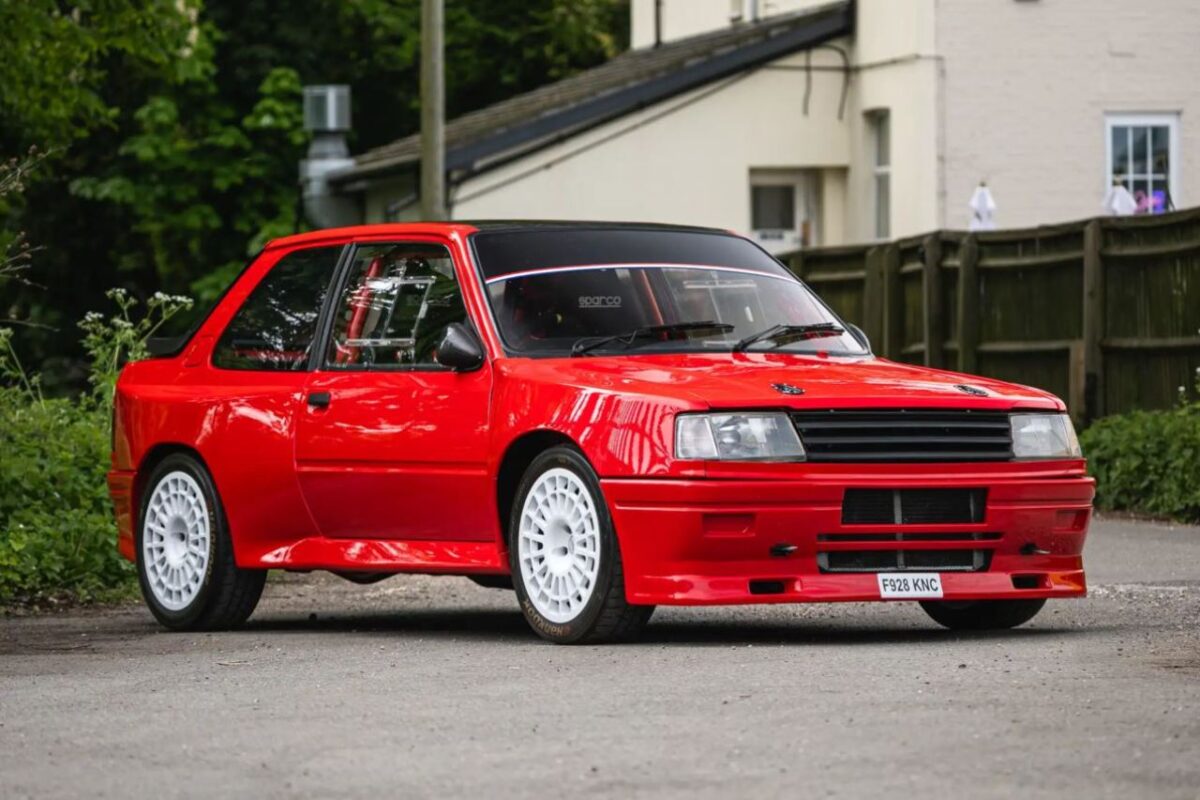 A la venta este Peugeot 309 GTi 16v Supercharged 'Maxi' Rally Special ...