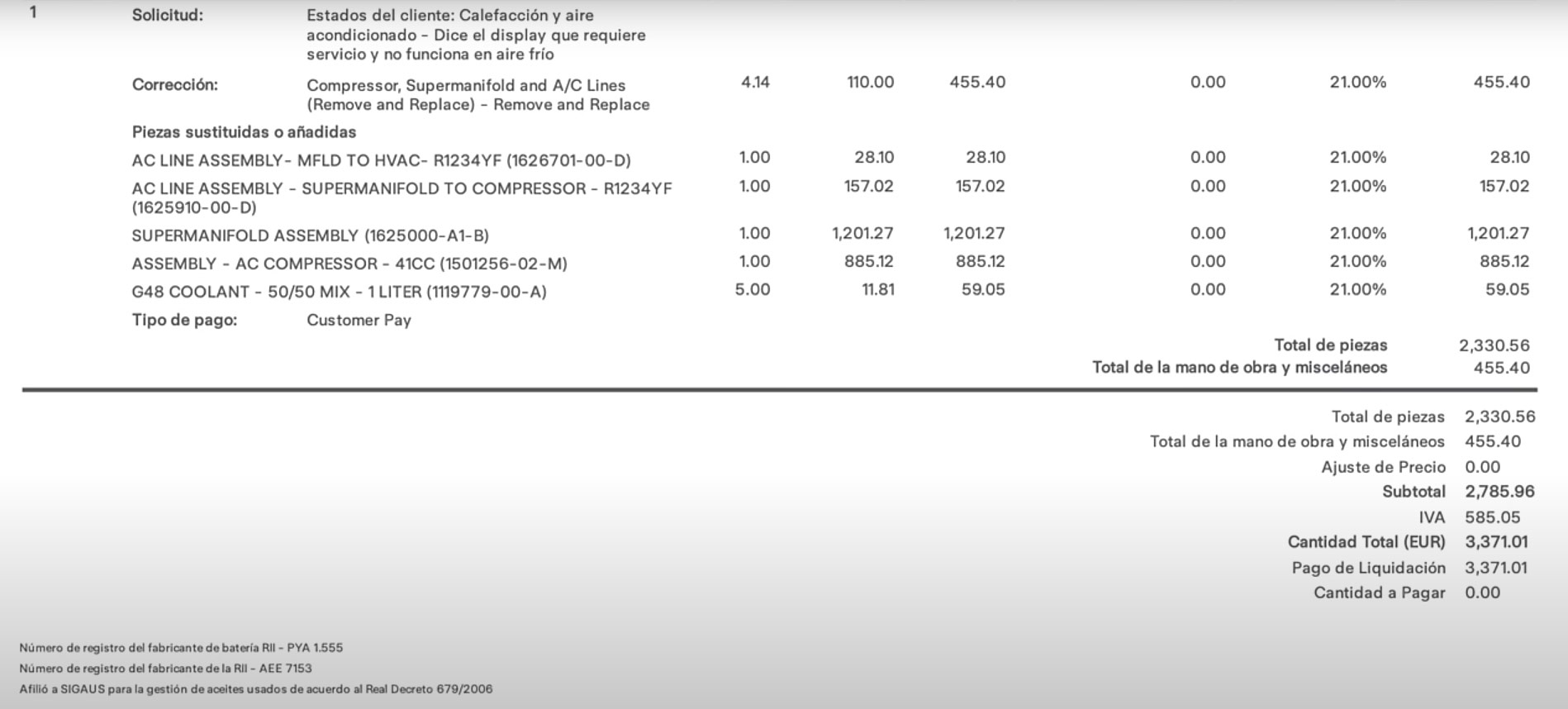 Al youtuber Sezar Blue se le avería el climatizador de su Tesla, y la ...