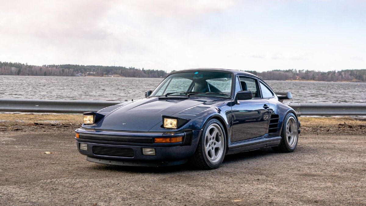 A subasta un Porsche 930 convertido en un RUF BTR 'Flachbau' potenciado ...